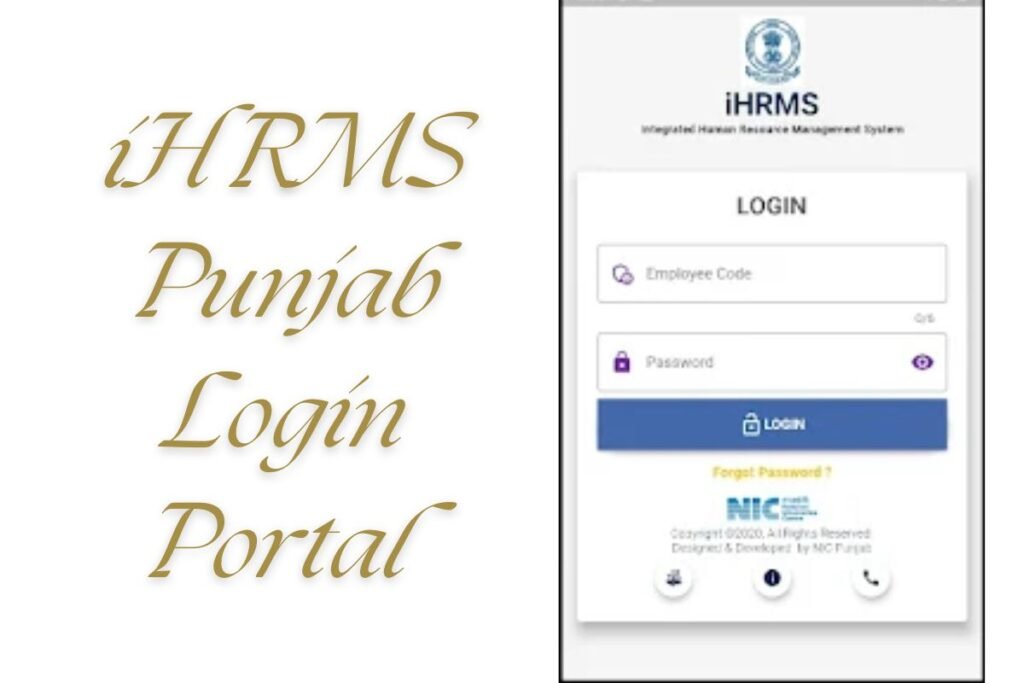 iHRMS Punjab Login Portal @hrms.punjab.gov.in - iHRMS Punjab